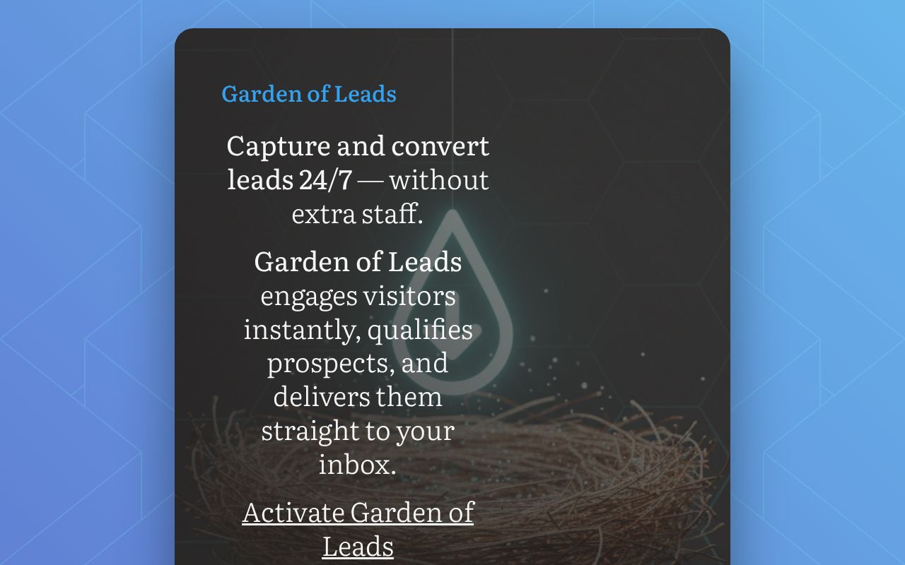 Garden of Leads